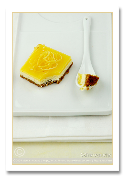What's For Lunch Honey?: Quark Cheesecake Squares topped with Tart ...